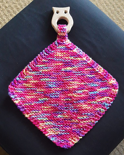 Ravelry: Corner to Corner Teether pattern by marianna mel