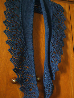 Ravelry: marico's Scroll Lace Scarf