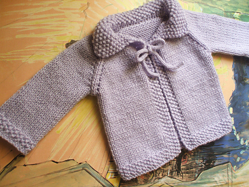 Ravelry: Pretty in Pink Knit Jacket and Booties pattern by Lion Brand Yarn