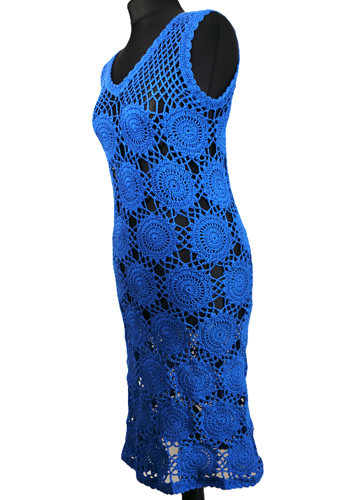 Ravelry: amazing blue dress pattern by Marina Zvirgzdina