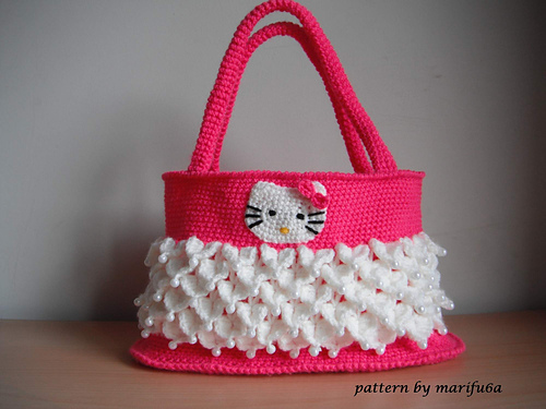 Ravelry: Hello kitty bag pattern by Marina Zvirgzdina