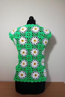 Ravelry: daisy top pattern by marifu6a