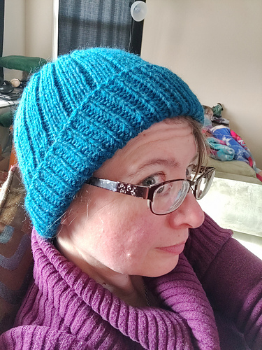 Ravelry: Simply Ribbed Hat pattern by Raven Knits Design