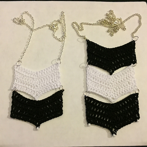 Ravelry: Collar Chevron / Chevron Necklace pattern by Olivia Silva