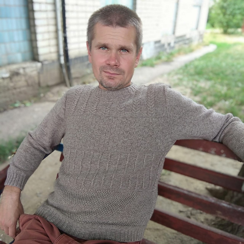 Ravelry: Men's sweater Alex pattern by Marina Grechman