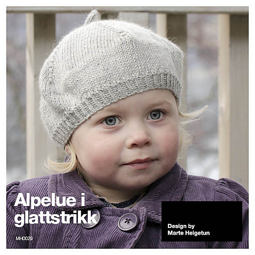 Ravelry: Alpelue i glattstrikk pattern by Marte Helgetun