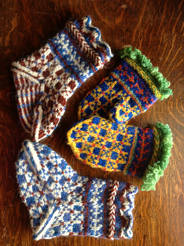 Ravelry: Latvian Mittens and Socks pattern by Martha Marques