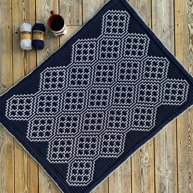Ravelry: The "Navigator" baby blanket pattern by Martin Up North