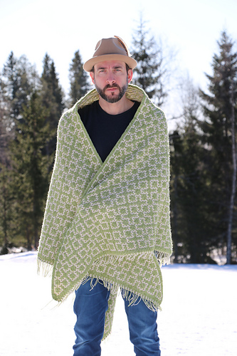 Ravelry: The "Connected" Mega Wrap pattern by Martin Up North