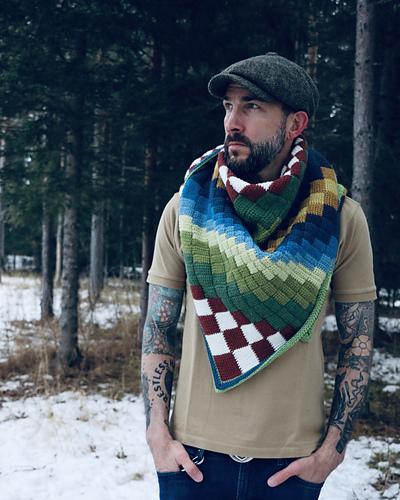 Ravelry: The Landscape Shawl pattern by Martin Up North