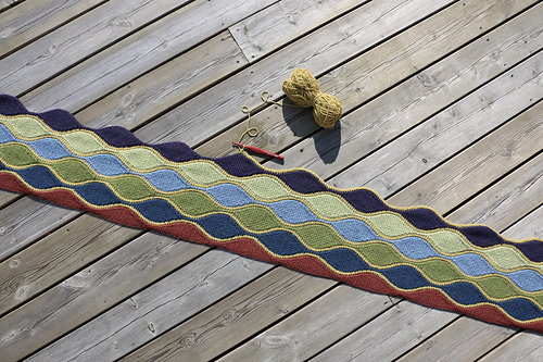 Ravelry: The “River Deep, Mountain High“ wrap pattern by Martin Up North