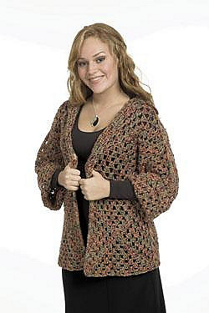 Ravelry: 1293 Crochet Lace Jacket pattern by Marty Miller