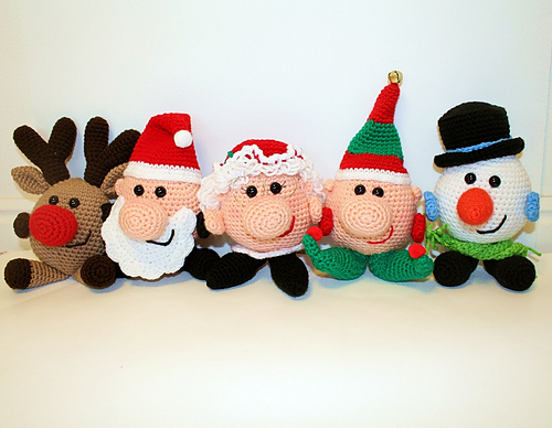 Ravelry: Christmas Noggin Pals - patterns
