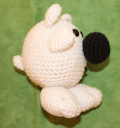 Ravelry: Polar Bear Noggin Pal Amigurumi pattern by Mary Smith
