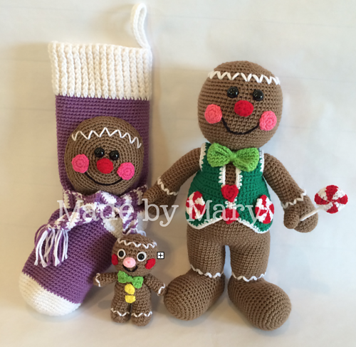 Ravelry: Gingerbread Stocking pattern by Mary Smith