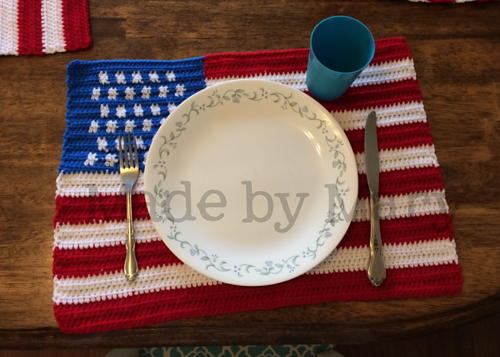 Ravelry: Patriotic Placemat pattern by Mary Smith