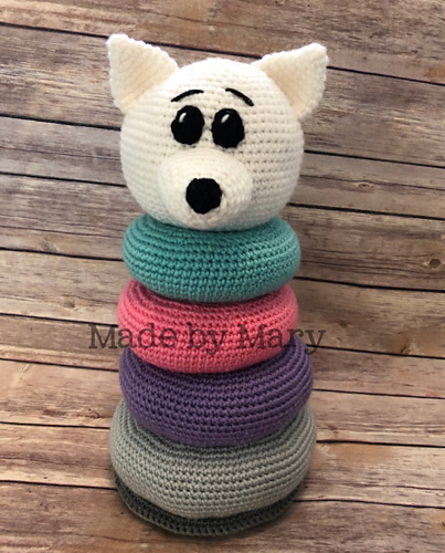 Ravelry: Ring Stacker Toy - Arctic Animals pattern by Mary Smith