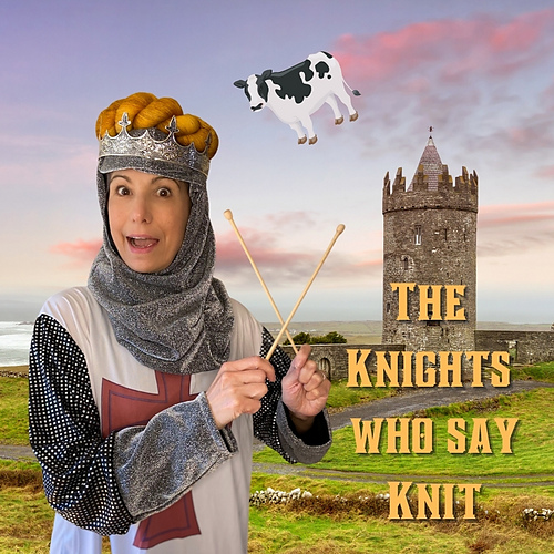 Ravelry: The Knights Who Say KNIT pattern by Mary Annarella
