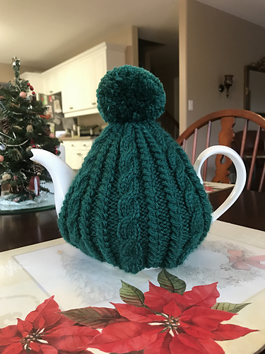 Ravelry: Cable Tea Cosy pattern by Patricia Evans