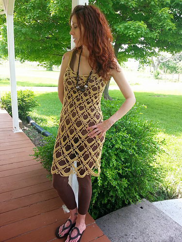 Ravelry: Dominique Dress Overlay pattern by Mary Jane Hall