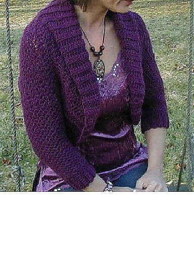 Ravelry: Circular Shrug pattern by Mary Jane Hall