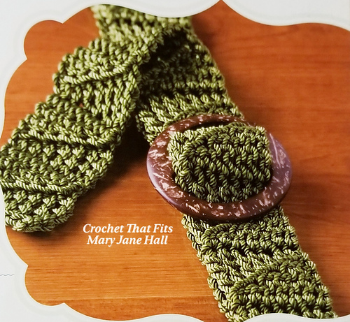 Ravelry: Textured Belt pattern by Mary Jane Hall