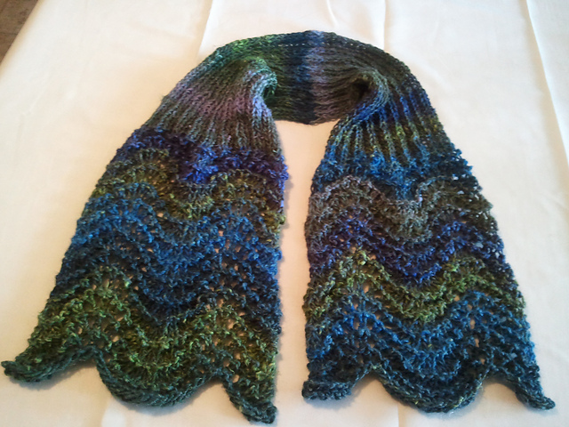 Ravelry: Cheerful Scarf pattern by Mary Kay Vogel