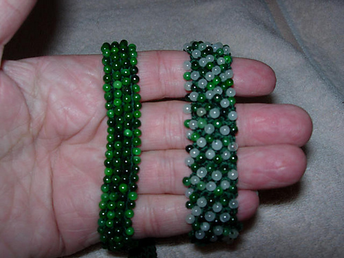 Ravelry: Nana-Emma's -Jade necklace, jade bracelet