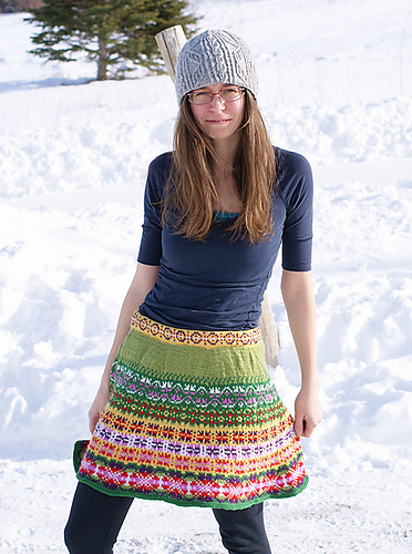Ravelry: Prairie skirt pattern by Maude L. Baril
