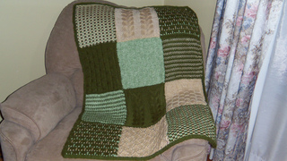 Ravelry: Season 3 Knit Afghan Square of the Week pattern by KCN Design Team