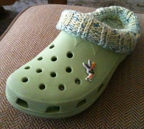 Ravelry: Krock Socks - liners for plastic clogs pattern by Gari Lynn