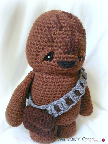 Ravelry: Star Wars Inspired Wookie pattern by Mostly Stitchin' Crochet ...