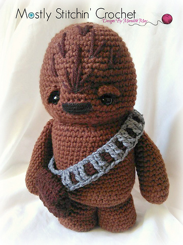 Ravelry: Star Wars Inspired Wookie pattern by Mostly Stitchin' Crochet ...