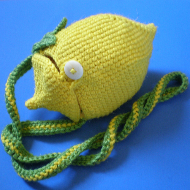 Ravelry: Lemon Purse pattern by Teresa Killcoyne