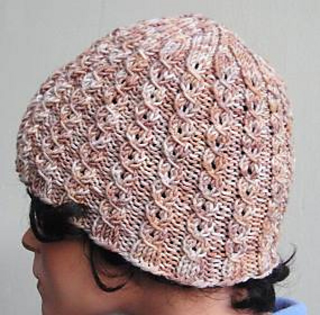 Ravelry: Merino 5 Eyelet Ribbed Hat pattern by Gail Tanquary