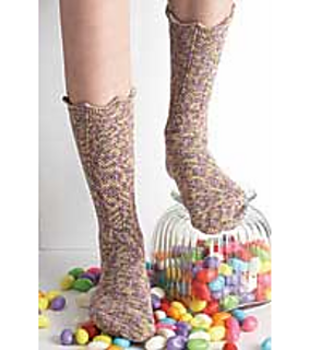 Ravelry: Crochet Chevron Socks pattern by Patons