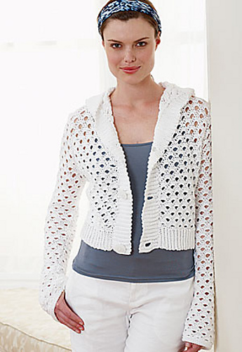 Ravelry: White Touch Jacket pattern by Patons