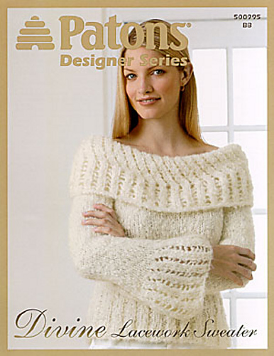 Ravelry: Lacework Sweater pattern by Patons