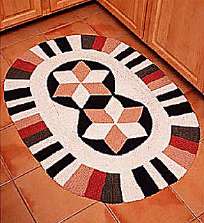 Ravelry: Desert Star Rug pattern by Lion Brand Yarn