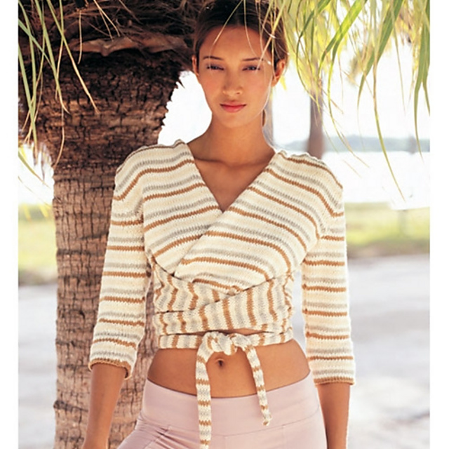 Ravelry: #29 Yoga Wrap Top pattern by Mari Lynn Patrick