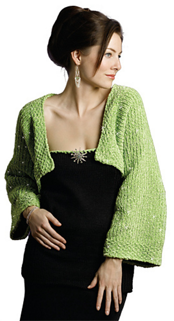 Ravelry: Cropped Jacket & Tube Top: Jacket (archived) pattern by Caron ...