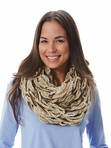 Ravelry: Arm Knit Cowl: Decor Bohemian Bargello pattern by Patons