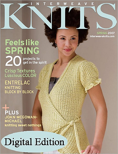 Ravelry: Interweave Knits, Spring 2007 - patterns