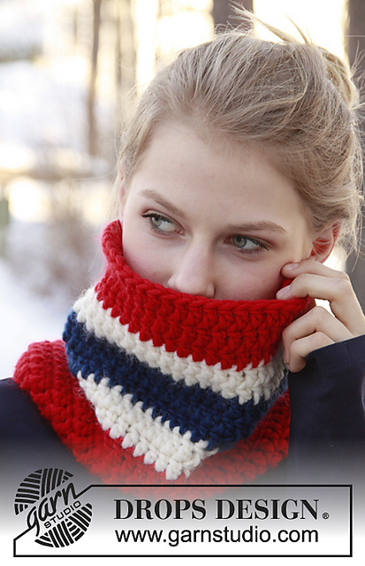 Ravelry: 0-772 Neck warmer pattern by DROPS design
