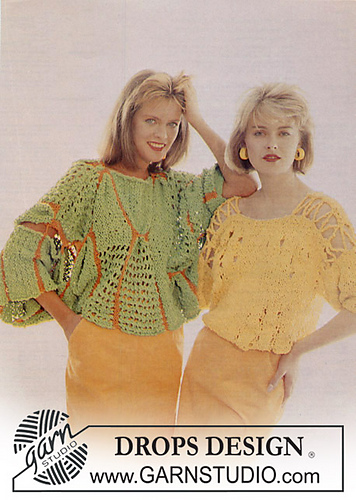 Ravelry: 0-139 Jumper with bobbles and laces on shoulder pattern by ...
