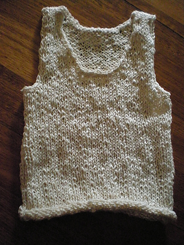Ravelry: 8ply Cotton Singlet pattern by kymmy inakid
