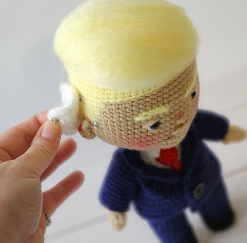 Ravelry: Amigurumi Trump pattern by Megan Stoaks