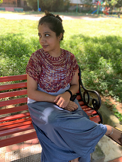 Ravelry: Capey cape pattern by Meera radhakrishnan