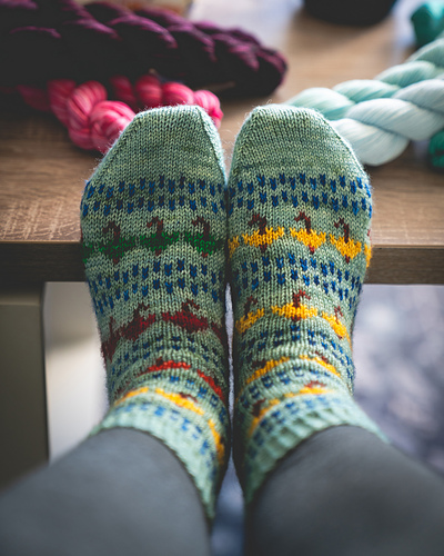 Ravelry: Rain City Socks pattern by Michele Frazzetta