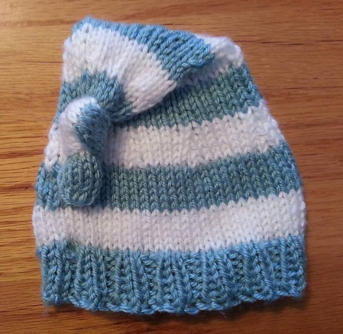 Ravelry: Striped Sleep Cap pattern by Mary's Knittin' Designs